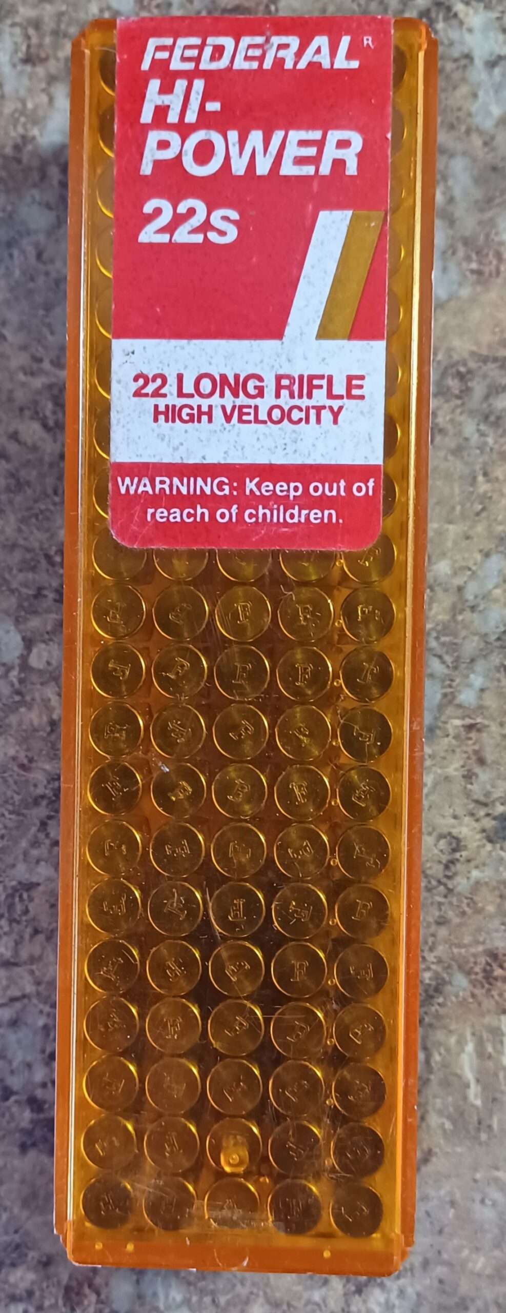 Federal High Power .22 Long Rifle 32 Gr. CPRN (Copper Jacketed Round ...